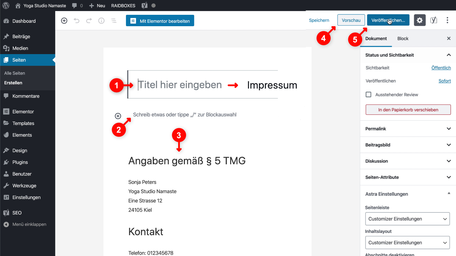 WordPress Website erstellen 2025 – wphelp.de