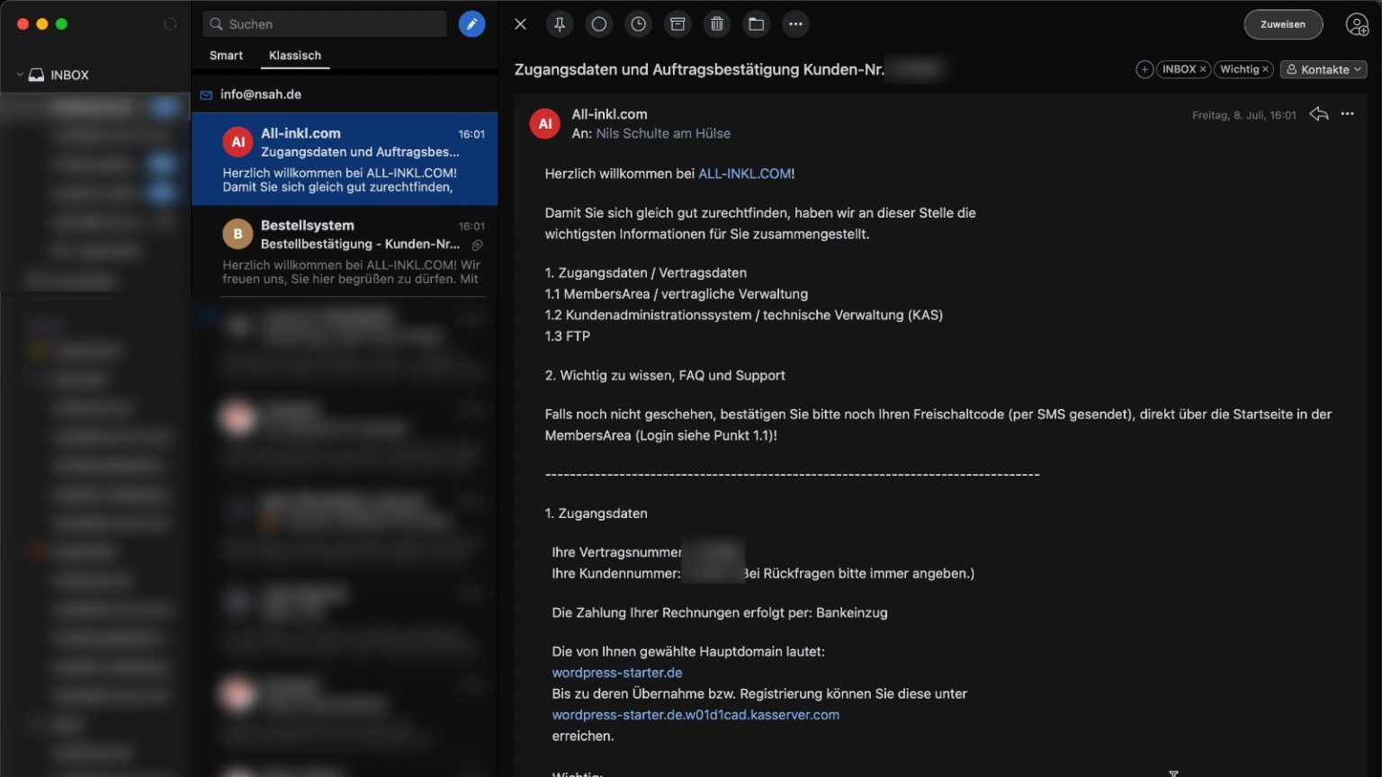All-Inkl Account & WordPress einrichten – wphelp.de